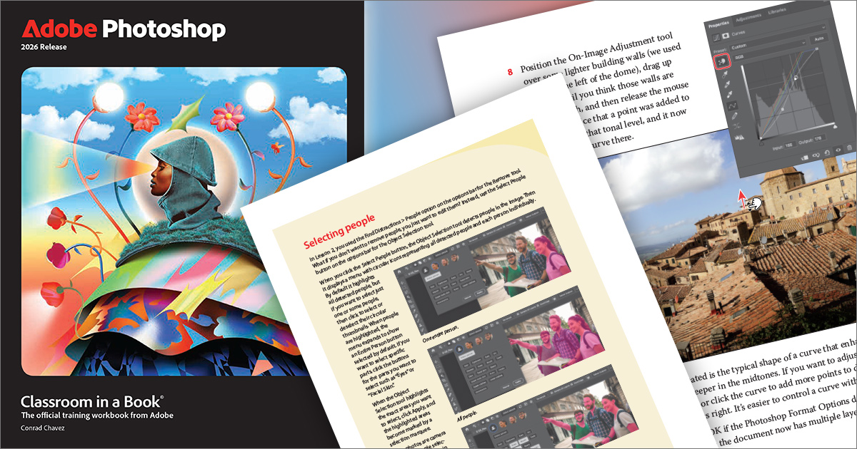 Photoshop 2026 Classroom in a Book now available | conrad chavez | blog